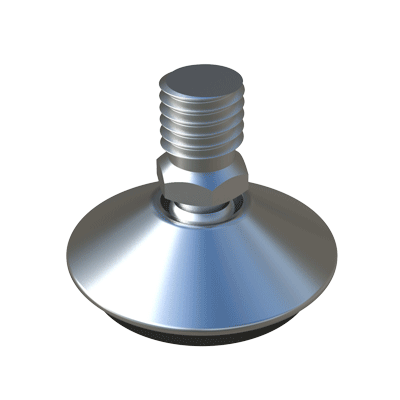 Rectangular threaded tube insert - ISC Plastic Parts